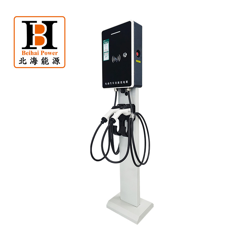 China 7KW AC Dual Port (wall-mounted and floor-mounted) Charging Post ...